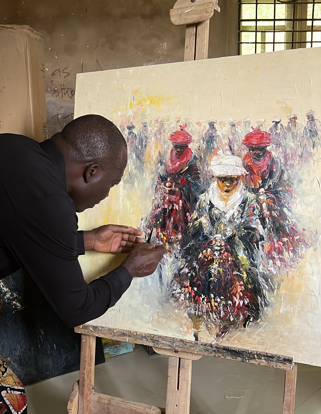 John Oyedemi: Nigerian Artist of Power & Tradition – unx.art